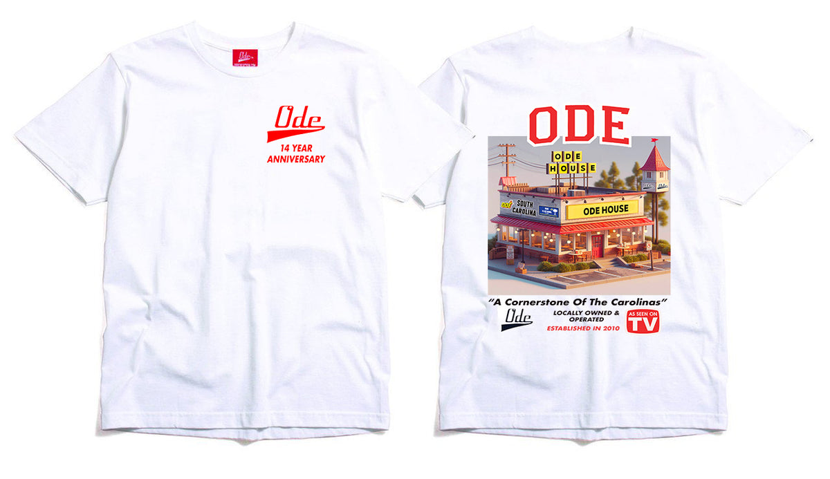 The ODE House White T-Shirt – Ode Clothing