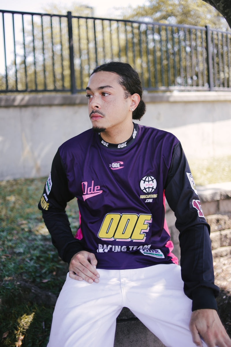 The ODE Purple Racing Team Jersey – Ode Clothing