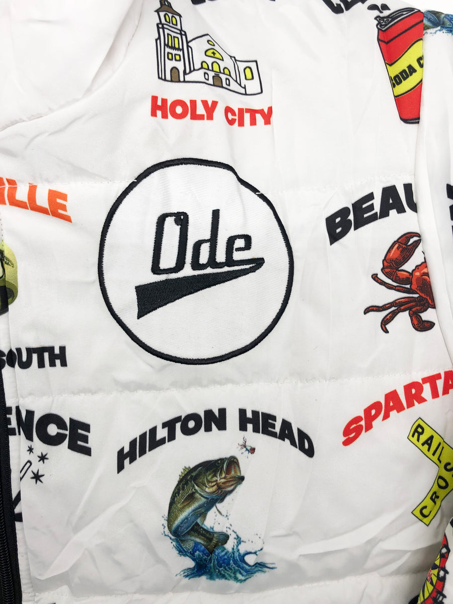The Ode South Carolina Tour Puffer Jacket – Ode Clothing